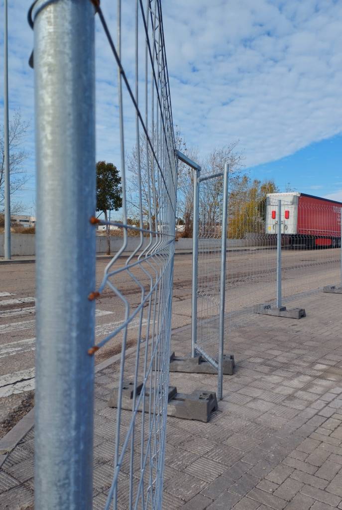 Valla Móvil de Obra 2 Tubos 3x1,9m - Vallas Arte®